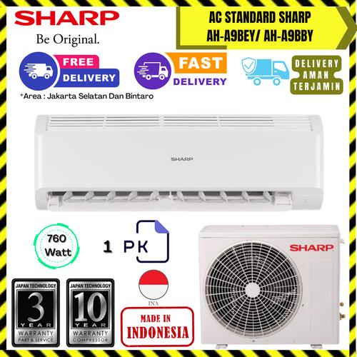 Jual AC SHARP 1 PK AH-A9BEY - R32 LOW WATT -GARUDA SERIES -UNIT ONLY - UNIT ONLY - Kota Cilegon ...