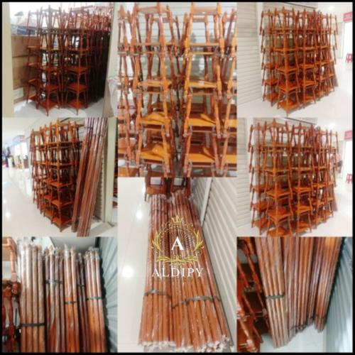 Jual Tiang Pataka Bendera Ruangan Lobang 2,Satu Set Tiang Tatakan(Via ...