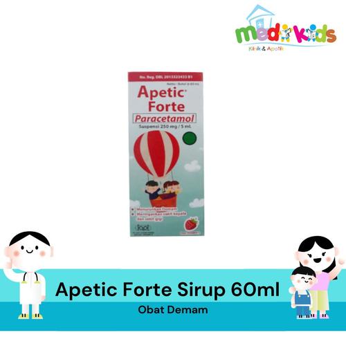 Promo Apetic Forte Sirup 60ml Paracetamol Syrup 60 ml - Jakarta Barat ...