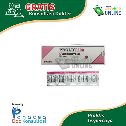 Jual PROLIC 300MG CAP 1 STRIP 10 CAPSUL - Kota Batu - Apotek Sehat Batu ...