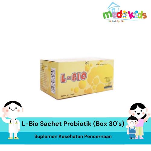 Jual L-Bio L Bio Box isi 30 Sachet - Obat Pencernaan Anak - Pack 10's - Jakarta Barat - Apotek ...