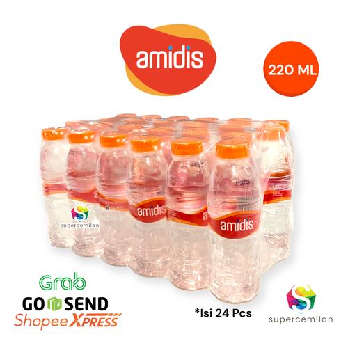 Jual Amidis Air Mineral Minum Kemasan Botol 220 ML (isi 24 pcs) - Kota ...