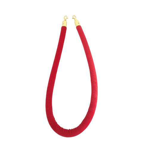Jual 1.5m Tali Tiang Antrian Merah Atau Hitam Tali Pembatas Tiang ...