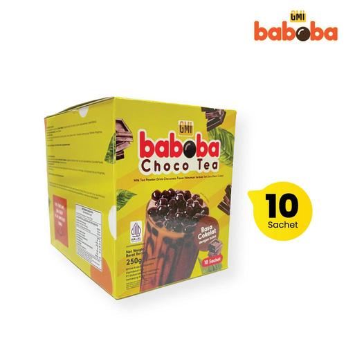 Jual Baboba - Minuman Serbuk Instan Choco Tea Boba - 10 sachet ...