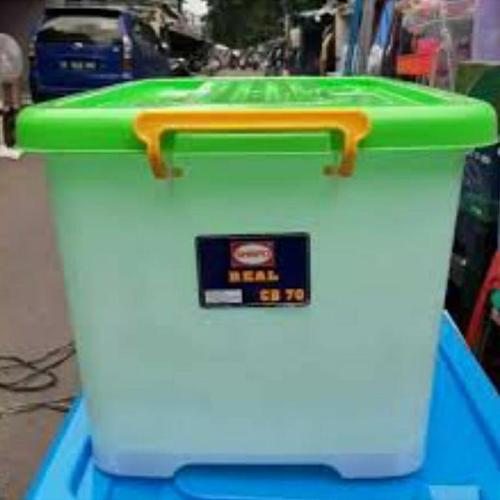 Jual Box Kontainer Container Cb70 Cb 70 Plastik Jumbo Putih Bening ...