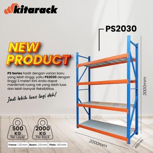 Jual PS20304L-500KG PERLAYER,TINGGI 3M-KITARACK PS2030 - Jakarta Utara ...