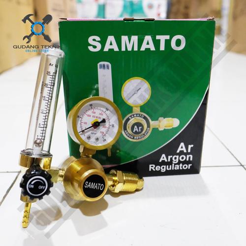 Jual Regulator Argon SAMATO Welder Regulator Argon Tabung Las Karbit ...