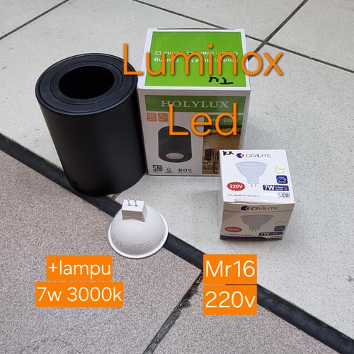 Jual kap spotlight outbow mr16 led 7w 7watt 3000k / OB + civilite 7w ...