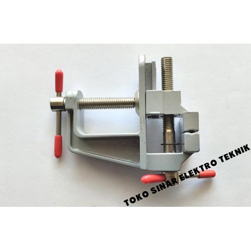 Jual Ragum Mini Klem Penjepit Jepit Catok Kayu Meja Vice Clamp Holder ...