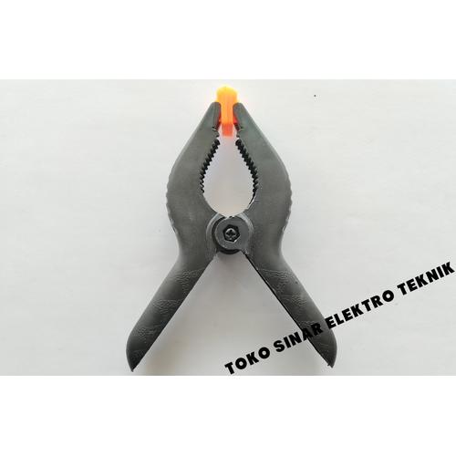 Jual Klem Jepit Penjepit Catok Press Pres Papan Kayu Besi Spring Clamp ...