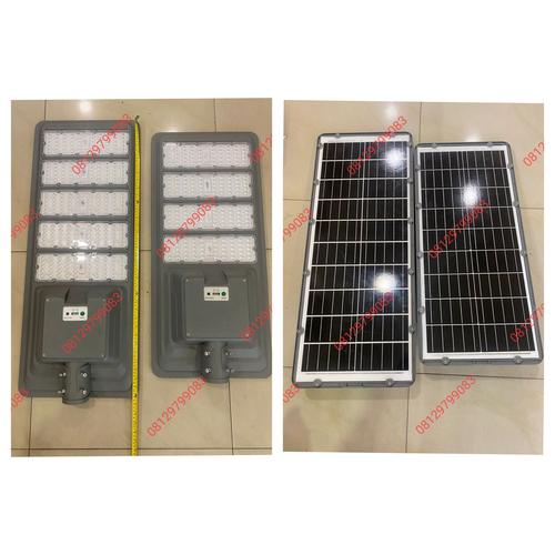 Jual LAMPU JALAN PJU SOLAR ALL IN ONE BODY BESAR 200W 250W SURYA PANEL ...