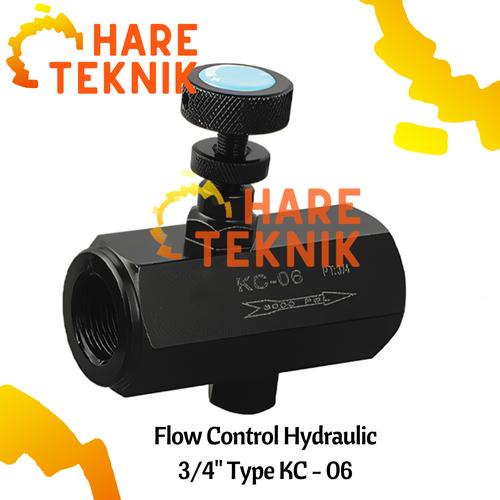 Jual 3/4" Hydraulic Flow Control Valve / Throttle Valve 3/4 Inch Type ...