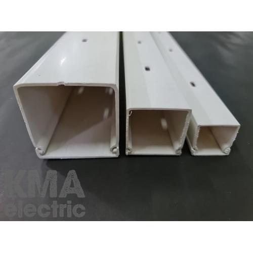 Jual kabel duct / trunking / wiring duct 32x32/45x45/65x65 (tutup putih ...