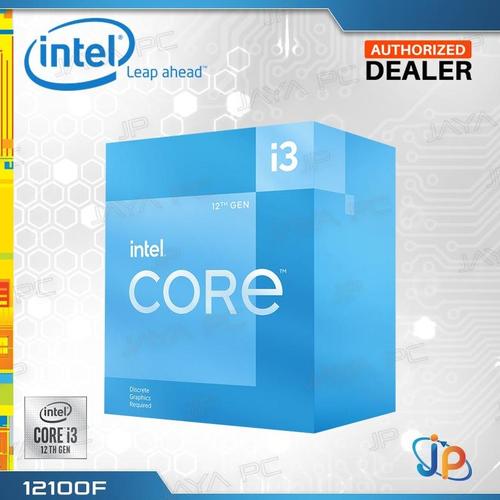 Jual Processor Intel Core I3 12100F Box Alder Lake Socket LGA 1700 ...