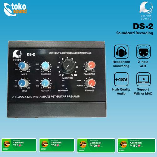 Jual Dolphin Sound DS2 USB Audio Interface - Jakarta Barat - Tokosound ...