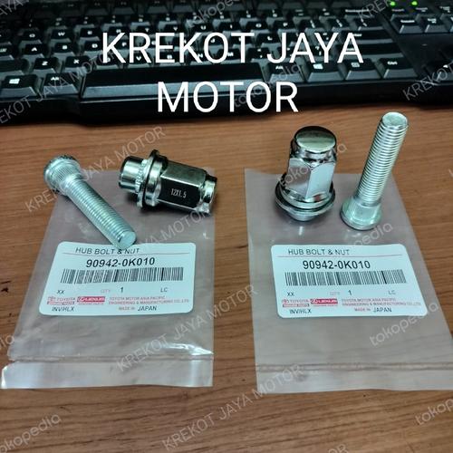 Jual BAUT & MUR RODA RACING INNOVA HILUX FORTUNER ORIGINAL 1SET ...