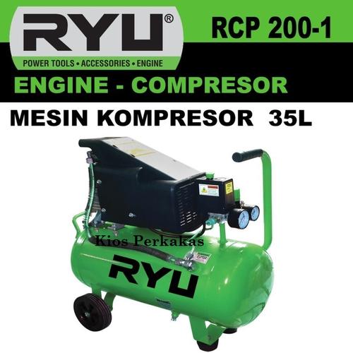 Jual Ryu RCP 200 - 1 Mesin Kompresor / Compressor 2 HP 35 LIter - Jakarta Pusat - Kios Perkakas ...