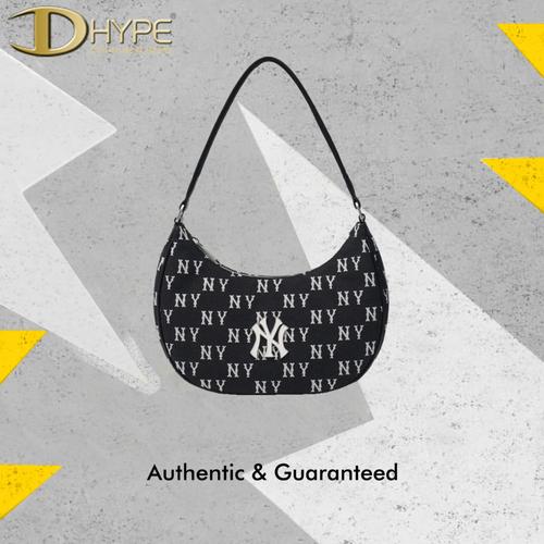 Promo MLB NY YANKEES MONOGRAM HANDBAG SS23 BLACK 100% Authentic Cicil 0 ...
