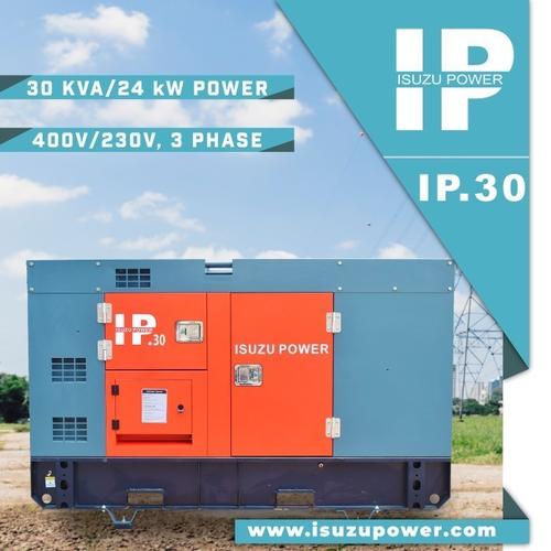 Promo Genset Silent 30 KVA 24000 Watt 3Phase IP 30 KVA ISUZU POWER ...