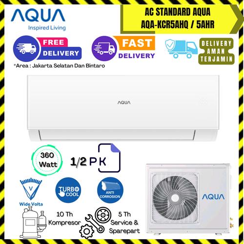 Jual AC AQUA AQA-KCR5AHQ /AHR -AC SPLIT 1/2 PK STANDARD - UNIT ONLY ...