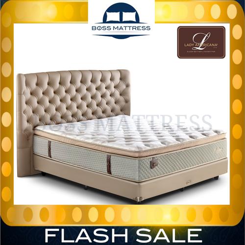 Promo LADY AMERICANA SpringBed EXCELSIOR ( Full Set ) 160 180 200 120 ...