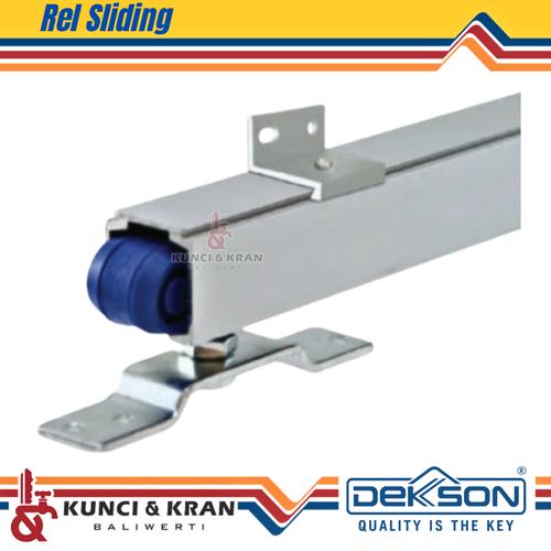 Jual Rel sliding Dekkson sr 8701 D3 1,8 meter rel pintu geser alumunium ...