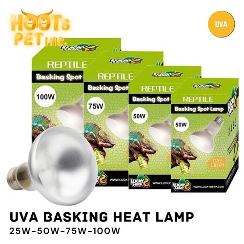 Jual LAMPU UVA LUCKY HERP BASKING SPOT PEMANAS REPTIL TORTO SULCATA - 50watt - Jakarta Barat ...