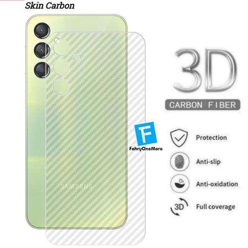 Jual Samsung A15 | A25 Back Screen Skin Carbon Protector Garskin ...