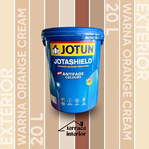 Promo Cat Tembok Jotashield Antifade Exterior Jotun warna Orange Cream 20 L - Chateau - Jakarta ...