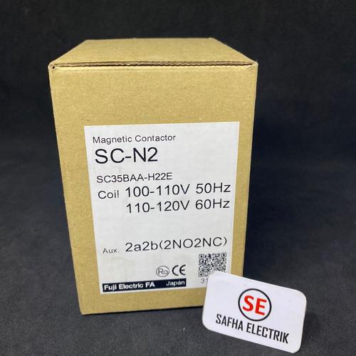 Jual FUJI SC-N2 3P 110V magnetic contactor SCN2 kontaktor - Jakarta ...