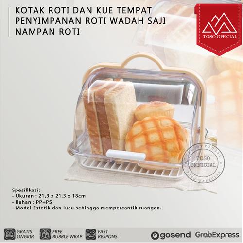 Jual Kotak Roti dan Kue Tempat Penyimpanan Roti Wadah Saji Nampan Roti ...