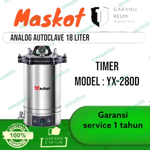 Jual autoclave analog with timer 18 liter - Jakarta Utara - skmedica ...