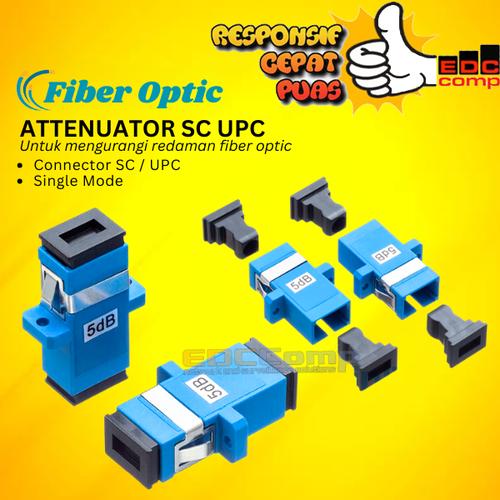 Jual Fiber Optic Attenuator SC UPC Flange |Redaman FO|3dB 5dB 7dB 10dB 15dB - 3dB - Jakarta ...