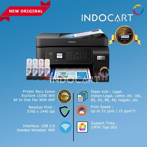 Promo Printer Epson L5290 L-5290 EcoTank All In One Wifi Fax With ADF ...