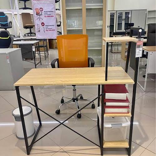 Jual Meja Kerja Minimalis Meja Komputer Meja Belajar Rangka Besi Kokoh ...