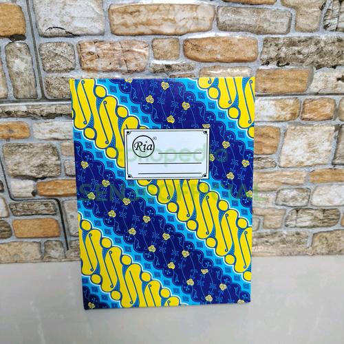 Jual Buku Tulis Hard Cover Kwarto Ria 100 lembar / lbr / Kuarto ...