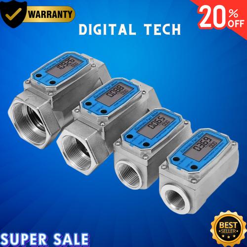 Jual Turbine Flow Meter 3" Digital 3 Inch Fuel Water Solar NPT WG1 Diesel - Jakarta Barat ...