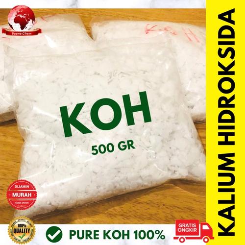 Jual KOH 1 KG / POTASSIUM HYDROXIDE / KALIUM HIDROKSIDA - Kota Bandung ...