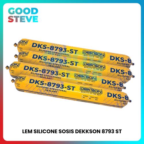 Jual Lem Silicone Sosis Netral Dekkson Sausage Structural 8793 ST Lem ...