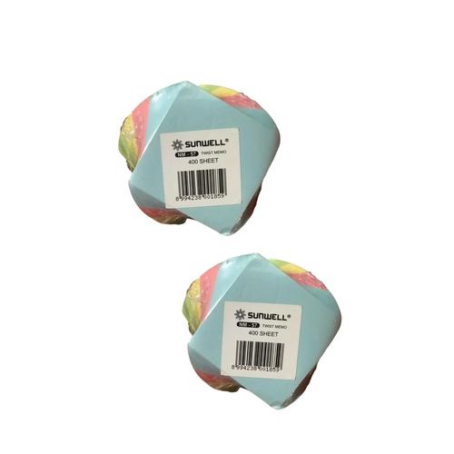 Jual MEMO PUTAR WARNA BLOCK NOTE MEMO NOTES POLOS MEJA WARNA NM-57 400 ...