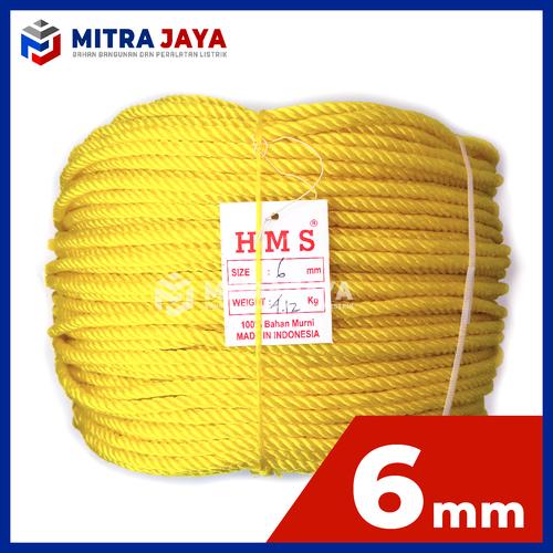 Jual Tali tambang plastik 6 mm per ROLL tali pengikat / plastic rope ...