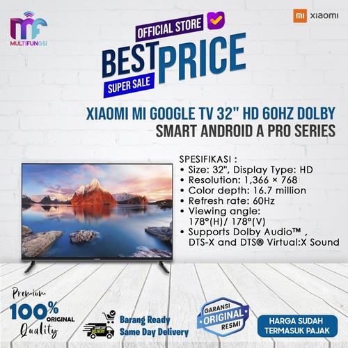 Promo Xiaomi Mi Google TV A Pro Series 32" / 43" / 55"/ 65" Garansi ...