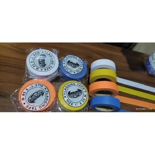 Jual Flagging Tape Merah,Kuning,Hijau,Putih,Biru Pita Survey Uk 1''x50 ...