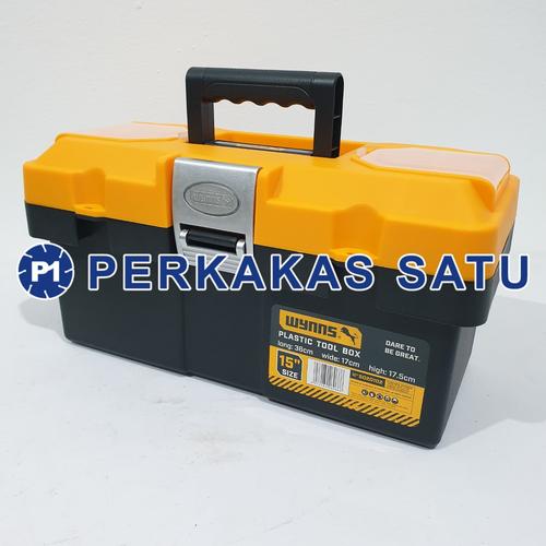 Jual PLASTIC TOOL BOX 15" WYNNS S020102 KOTAK PERKAKAS PLASTIK 15 INCI ...