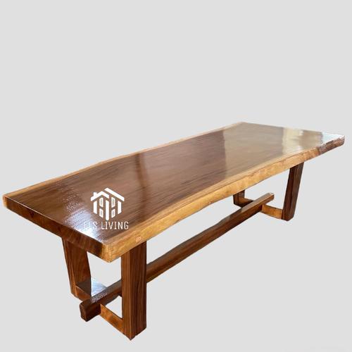 Jual Meja Kayu Trembesi Solid Alami - Kab. Jepara - ELS LIVING | Tokopedia