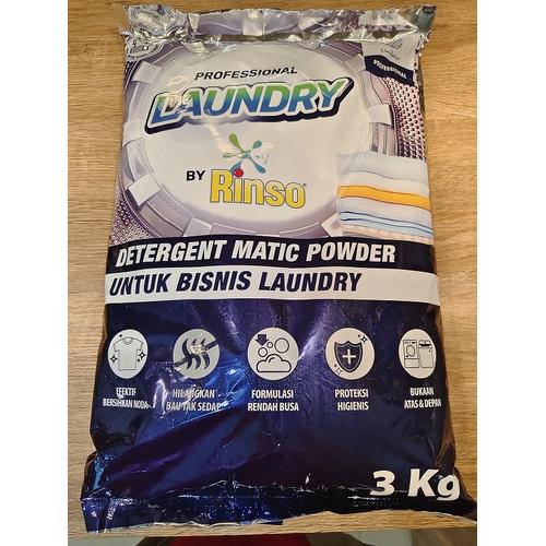 Jual Rinso Matic Professional Deterjen Bubuk 1 Kg Unilever - 3Kg ...