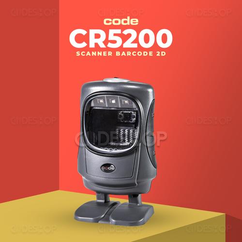 Jual Scanner Barcode Code CR5200 Omnidirectional Duduk 1D 2D 2 Dimensi ...