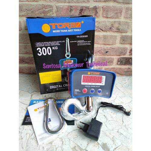 Jual TORA 300 KG Timbangan Gantung Digital Crane Scale Ukur Berat 300KG - Kota Medan - Sentosa ...