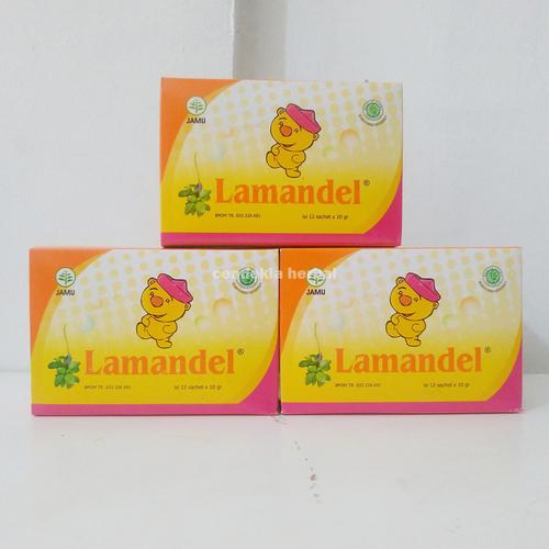 Jual Obat Batuk Dan Sakit Tenggorokan Lamandel Sachet Isi 12 - Kab ...