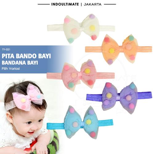 Jual Bando Anak Bando Bayi Bandana TY-022 Headband Pita Kepala Hiasan ...
